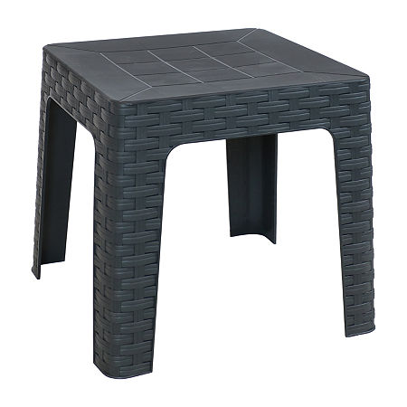 Click here for Weather Resistant Side Table  One Size  Gray prices