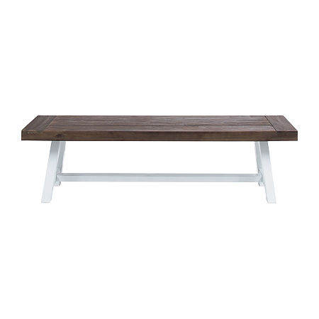 Click here for Carlisle Iron Bench  One Size  Brown prices