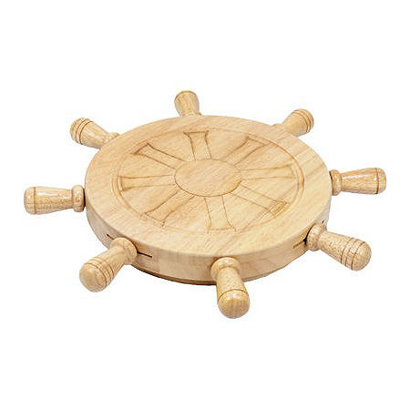 Click here for Picnic Time Mariner Shipwheel Cutting Board with T... prices