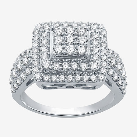 Click here for Womens 1 1/2 CT. T.W. Lab Grown White Diamond Ster... prices