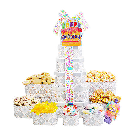 Click here for Alder Creek Birthday Celebrations 7 High Gift Towe... prices