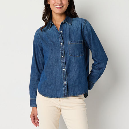 Click here for a.n.a Womens Easy-on + Easy-off Cuffed Long Sleeve... prices
