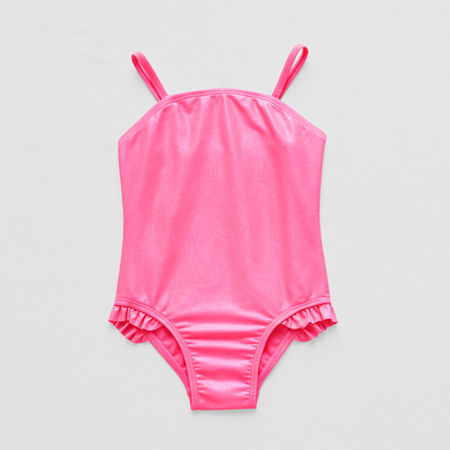 Click here for Okie Dokie Shimmer Toddler Girls One Piece Swimsui... prices