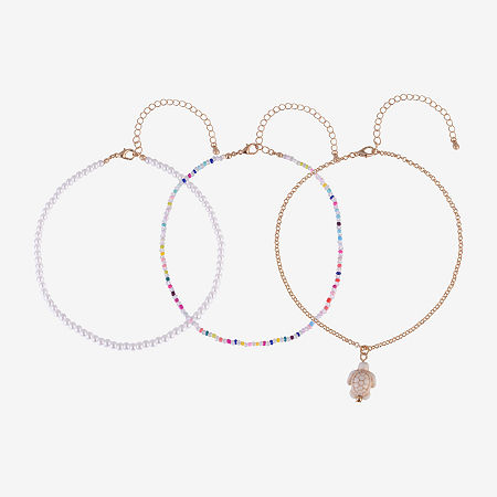 Click here for Arizona Gold Tone Turtle Womens 3-pc. Necklace Set... prices