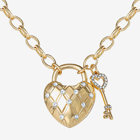 Click here for Juicy By Juicy Couture Gold Tone Pad Lock Womens C... prices