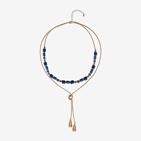 Click here for Mixit Gold Tone Bolo Womens 18 Inch Y Necklace  On... prices