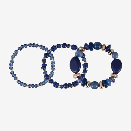 Click here for Mixit Gold Tone Womens 3-pc. Bracelet Set  One Siz... prices