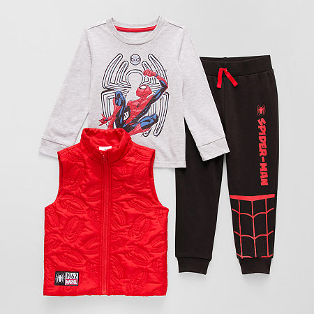 Click here for Toddler Boys Spiderman 3-pc. Pant Set  5t  Red prices