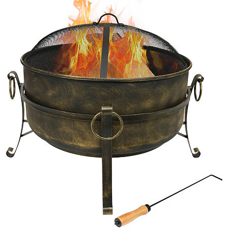 Click here for Sunnydaze Collection Weather Resistant Fire Pit  O... prices