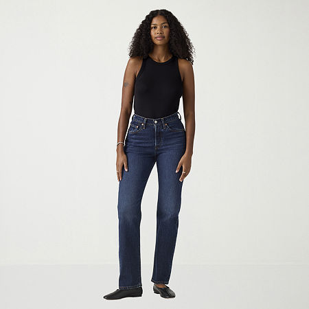 Click here for Levis Curve Womens High Rise 501 Straight Leg Jean... prices