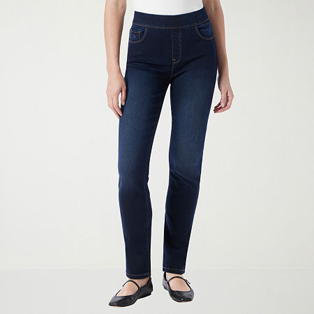 Click here for Gloria Vanderbilt No Womens High Rise Straight Leg... prices