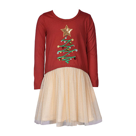 Click here for Bonnie Jean Little & Big Kid Girls Long Sleeve A-L... prices