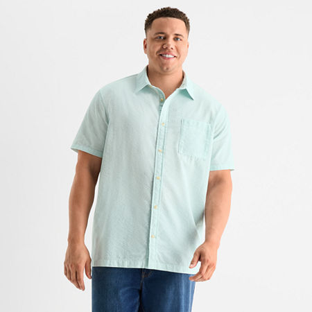 Click here for mutual weave Mens Short Sleeve Relaxed Fit Big and... prices