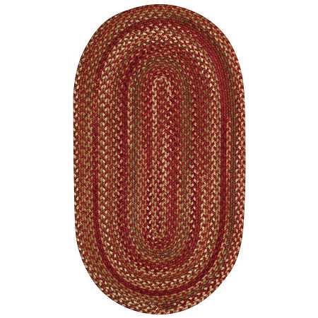 Click here for Capel Inc. Oval Rugs  One Size  Red prices