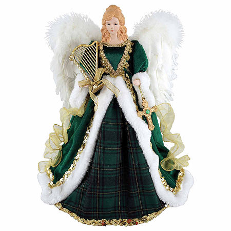 Click here for Christmas Angels Figurine  One Size  Green prices