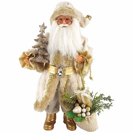 Santas Workshop 15in. Golden Splendor Santa Claus