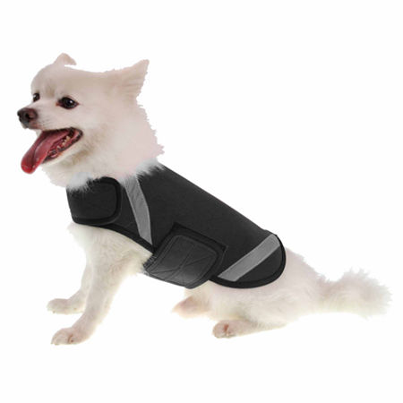 The Pet Life Extreme Neoprene Multi-Purpose Protective Shell Dog Coat  One Size  Black