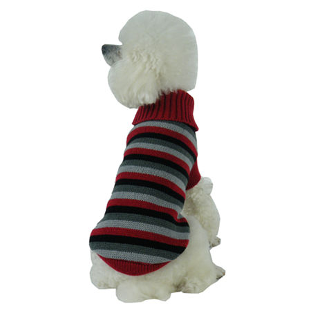 Click here for The Pet Life Polo-Casual Lounge Cable Knit Designe... prices