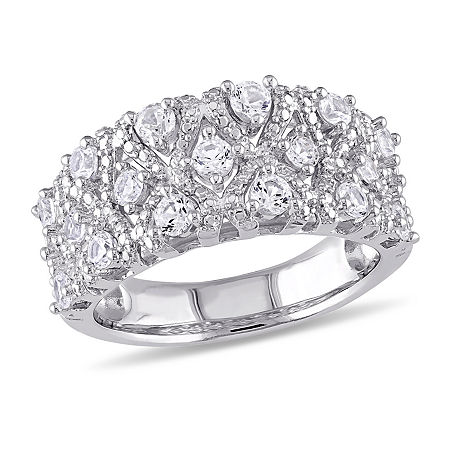 Click here for Womens Lab Created White Sapphire Sterling Silver... prices