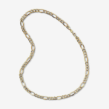 Click here for Made in Italy Mens 10K Gold 22 Inch Link Necklace... prices