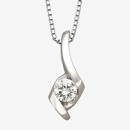 Click here for Sirena 1/5 CT. Natural Diamond Solitaire Pendant 1... prices