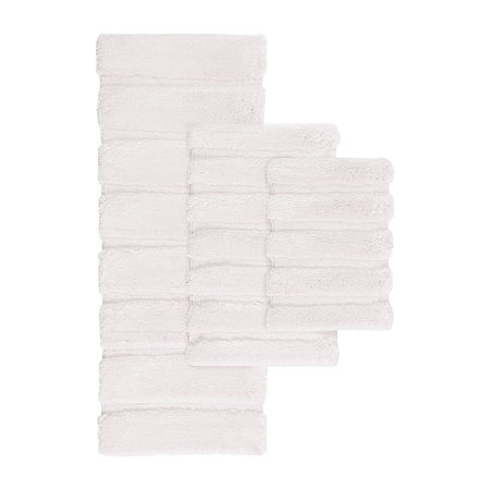 Madison Park Pearl Tufted Channel Bath Rug  21 x 34 - Blush