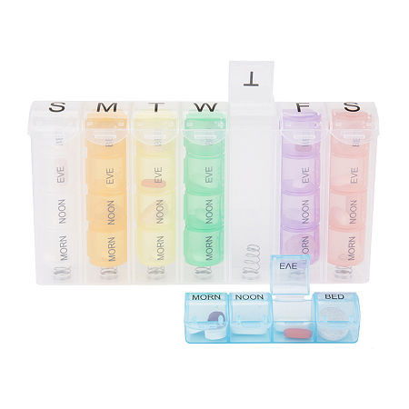 Click here for Travelon 7 Day Pill Organizer  One Size  White prices