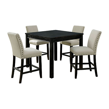 Click here for Delilah 5-pc. Counter Height Square Dining Set  On... prices