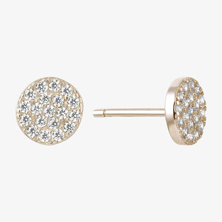 Click here for Silver Treasures Cubic Zirconia 14K Gold Over Silv... prices