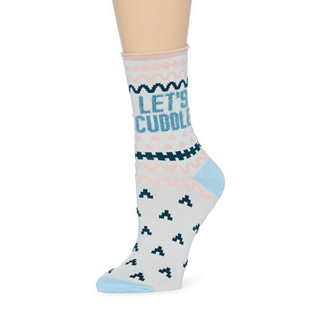 Click here for Mixit Womens 1 Pair Crew Socks  4-10  White prices