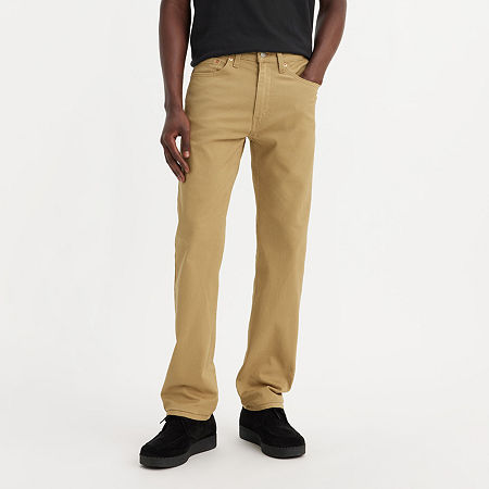 Levis Mens 506 Comfort Straight-Fit Stretch Jeans - Harvest Go