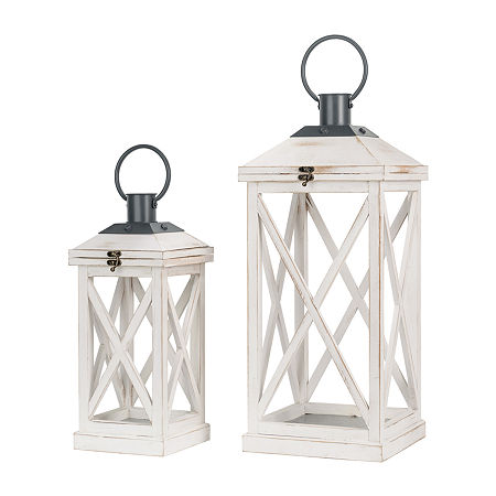 Click here for Glitzhome Modern Farmhouse Wooden 2-pc. Decorative... prices