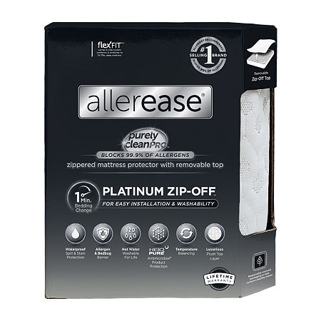 Click here for allerease Platinum Zippered Mattress Encasement prices