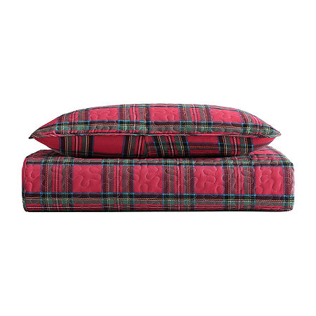 Click here for Beatrice Home Fashions Holiday Quilt Set  One Size... prices