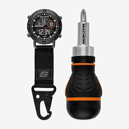 Click here for Skechers Mens Black 2-pc. Watch Boxed Set Sr8503... prices