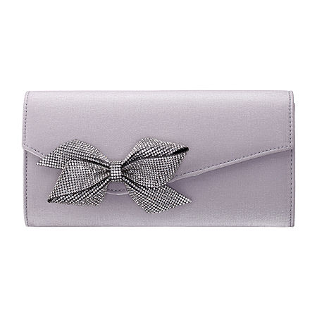 Click here for I. Miller Kyla Bow Evening Bag  One Size  Silver prices