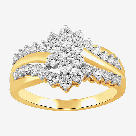 Click here for Womens 1 CT. T.W. Lab Grown White Diamond 10K Gold... prices