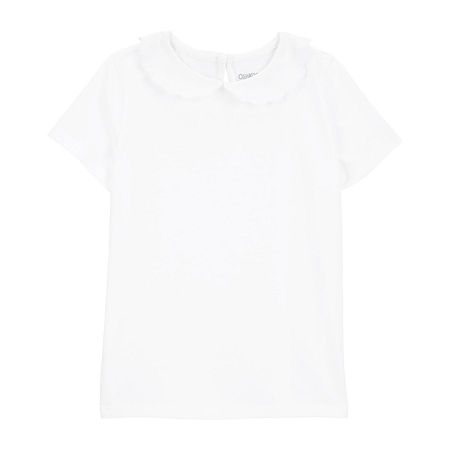 Click here for Oshkosh Toddler Girls Short Sleeve T-Shirt  3t  Wh... prices