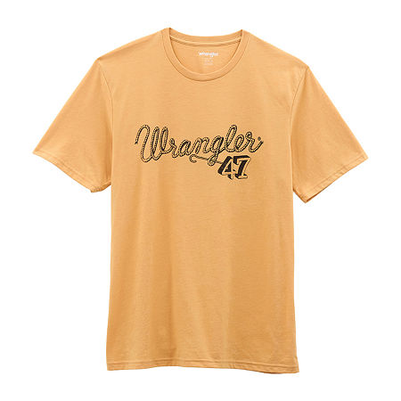 Click here for Wrangler Mens Crew Neck Short Sleeve Regular Fit G... prices
