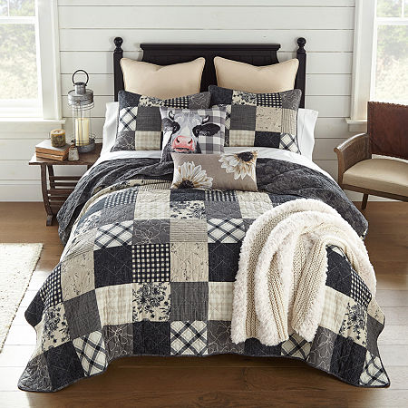 Donna Sharp Augusta Rustic 3-Pc. Quilt Set  Queen - Multi