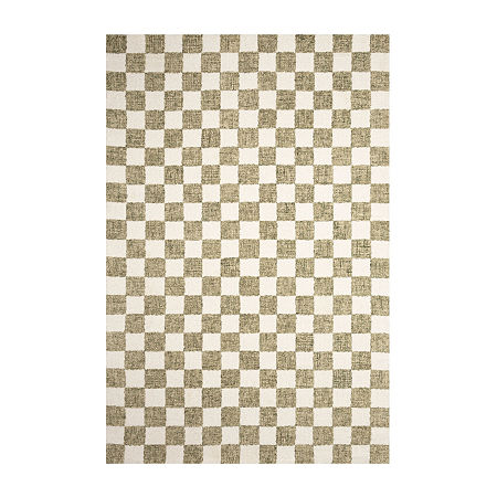 Click here for Liora Manne Savannah Checked Hand Tufted Rectangul... prices