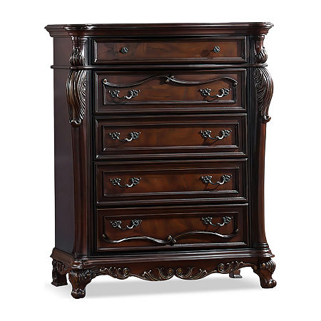 Click here for Oronza 5-Drawer Chest  One Size  Brown prices