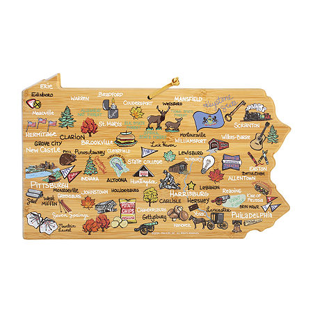 Click here for Totally Bamboo State Shaped Serving and Cutting Bo... prices