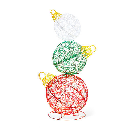 Click here for Glitzhome 39.25 Lighted Ornaments Christmas Yard A... prices