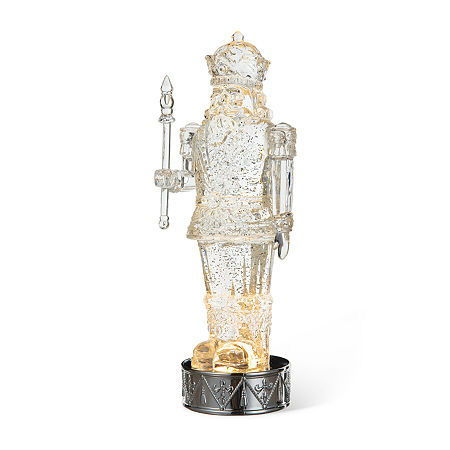Click here for Glitzhome 12.5 Nutcracker Christmas Snow Globe  On... prices