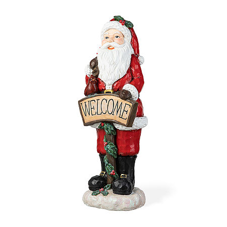 Click here for Glitzhome 28 Santa Christmas Porch Sign  One Size... prices