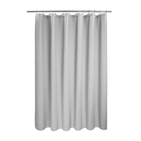 Click here for Awesome Home Spa Cotton Blend Waffle Shower Curtai... prices