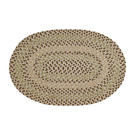 Click here for Better Trends Woodbridge Stripe Braided 74 X 94 Ov... prices