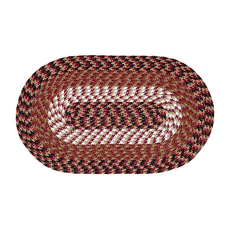 Click here for Better Trends Alpine Stripe Braided 4 X 6 Oval Are... prices