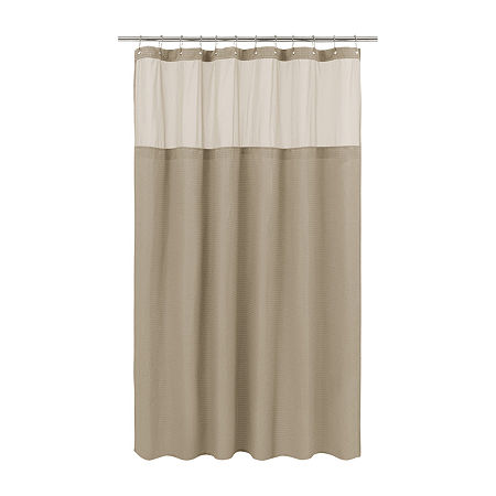 Awesome Home Waterproof Polyester Honeycomb Dobby Shower Curtain